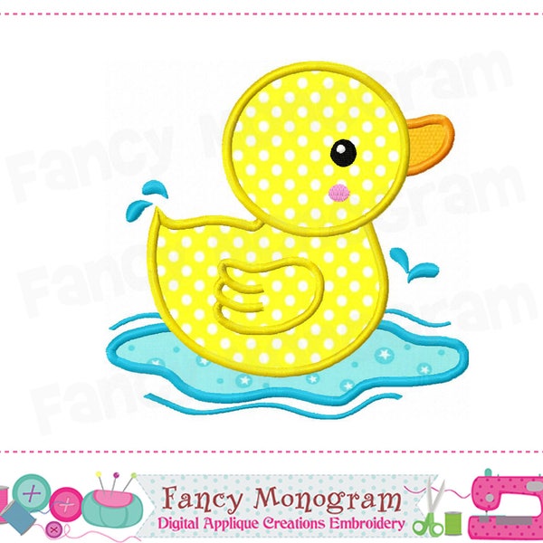 Duck Applique - Etsy