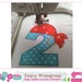 Pirate Number 2 Applique My 2nd Birthday Babies Applique - Etsy