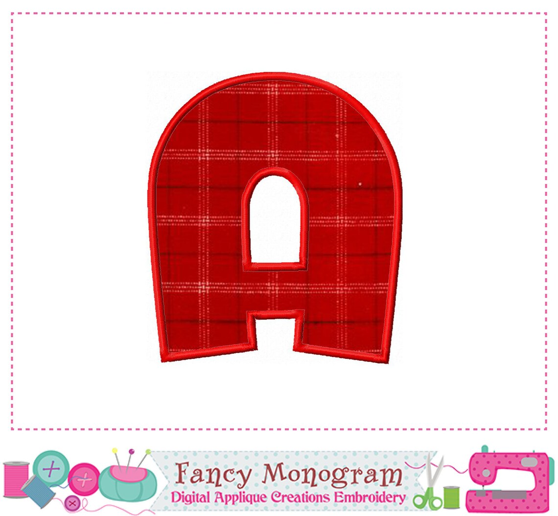 Alphabet Embroidery-alphabet Applique-font Applique-font in 3 - Etsy