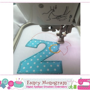 Pirate Number 2 Applique My 2nd Birthday Babies Applique - Etsy