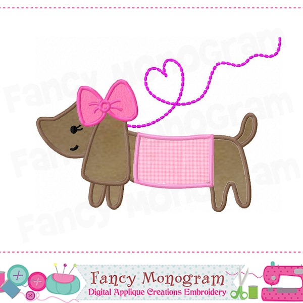 Dog Appliques - Etsy