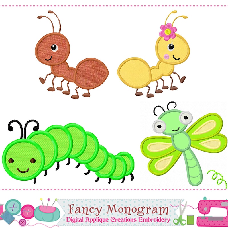 Ant Embroidery - Etsy