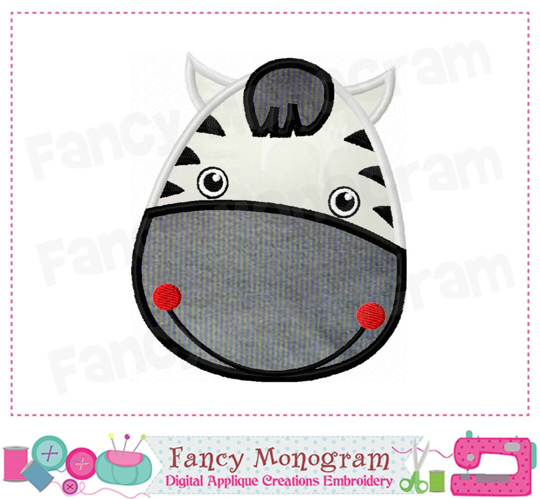 Zebra Applique Zebra Embroidery Zebra Design Zebra Zebra Embroidery ...
