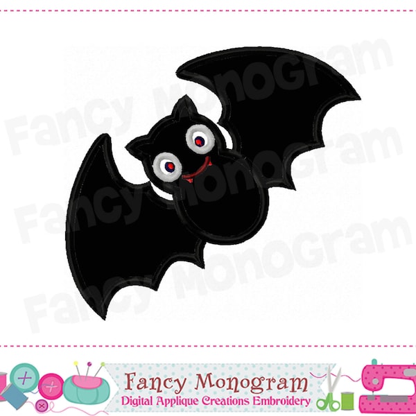 Bat Applique - Etsy