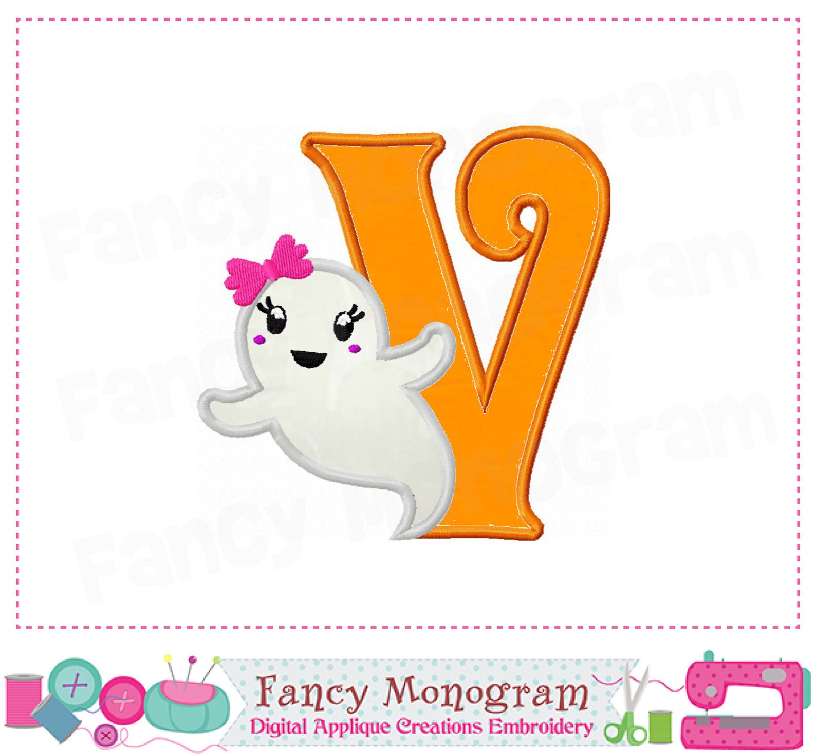 Ghost Alphabet design Halloween Monograms design Halloween | Etsy