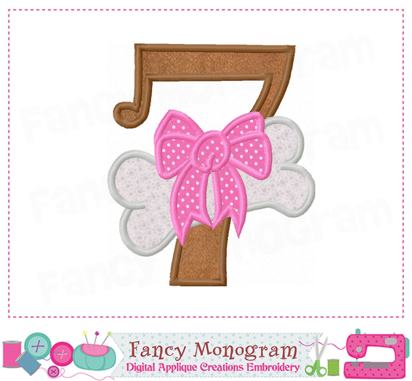 Puppy Birthday Numbers Embroidery Dog Bone Numbers Applique - Etsy