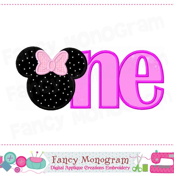 Minnie Applique - Etsy