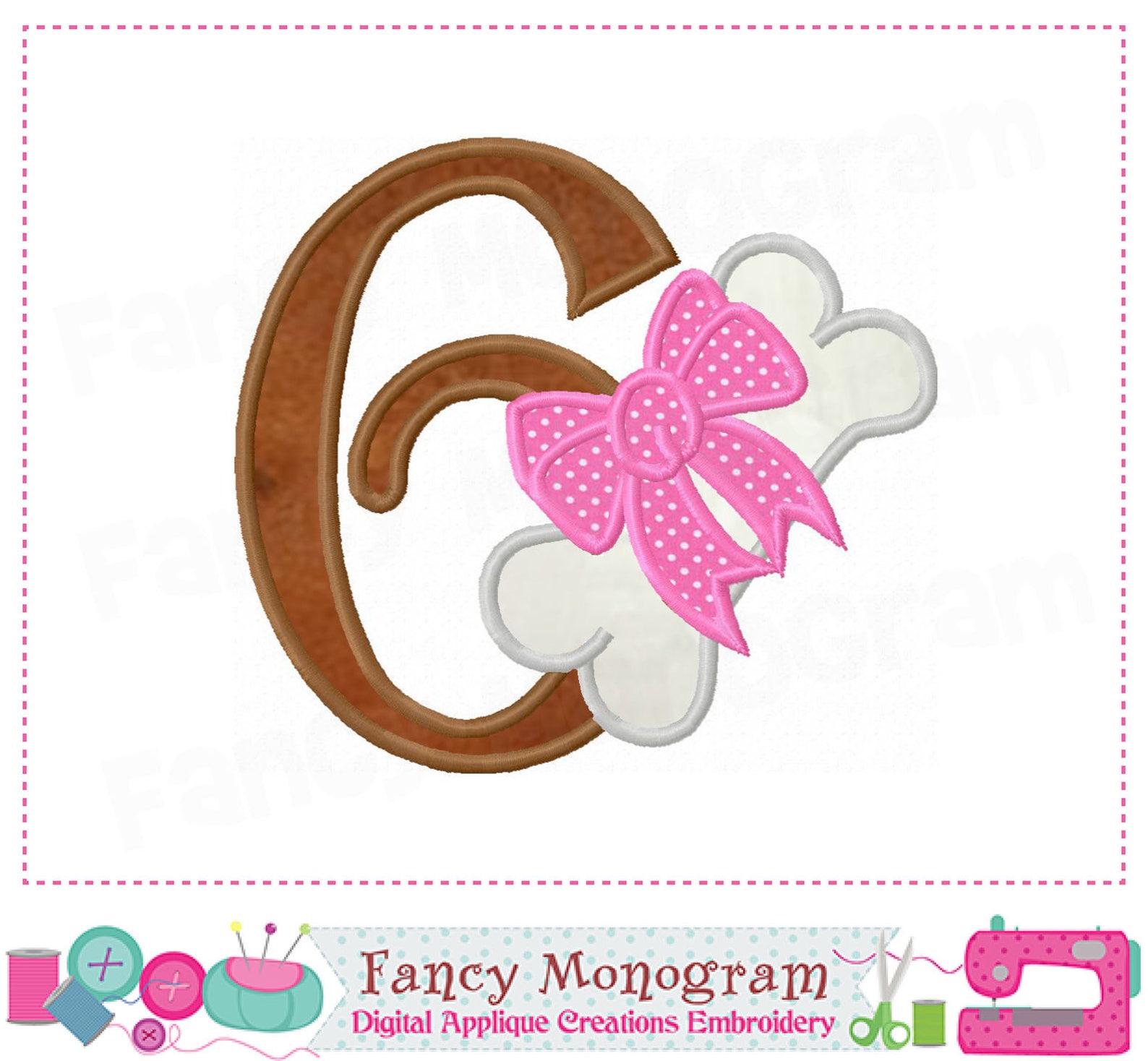 Puppy Birthday Numbers Embroidery Dog Bone Numbers Applique - Etsy