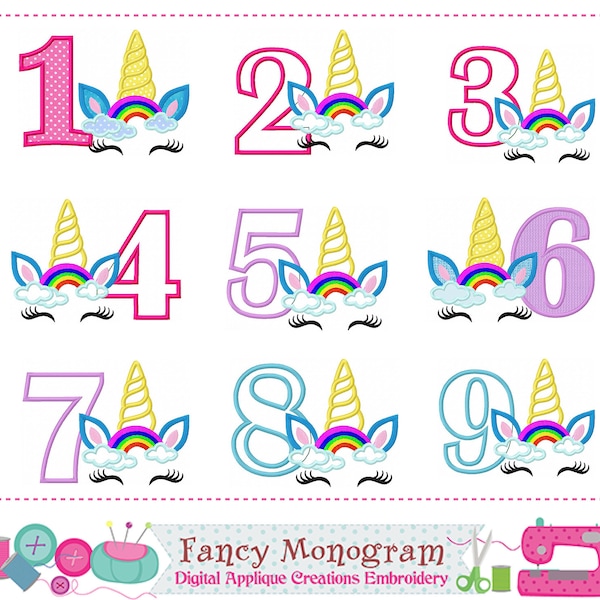 Rainbow Unicorn - Etsy