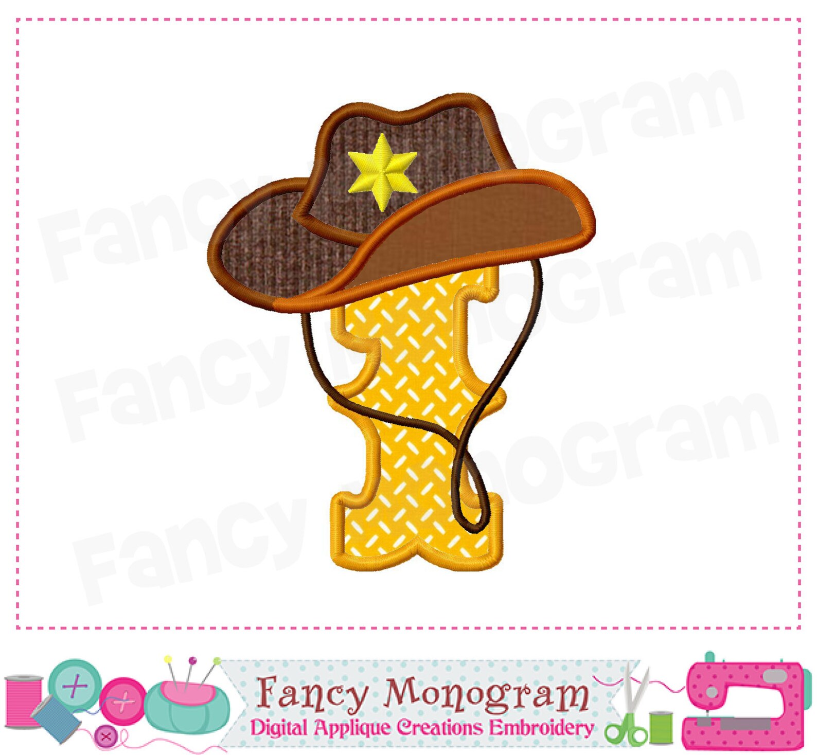 Cowboy Numbers applique design Birthday Numbers embroidery | Etsy