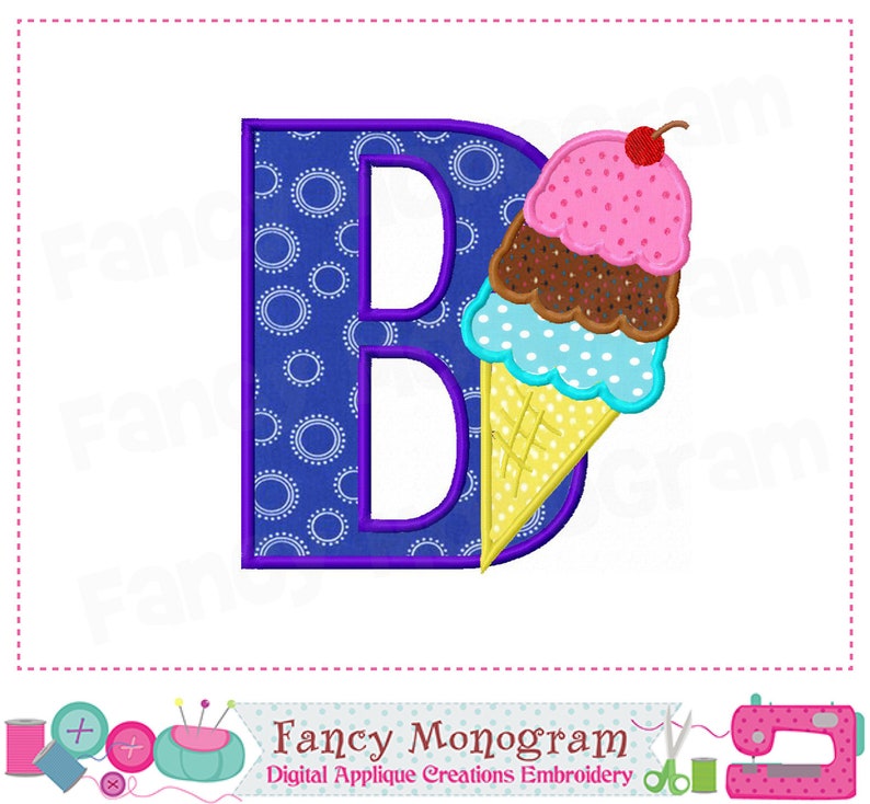 Ice Cream Cone Letters at Zane Stirling blog