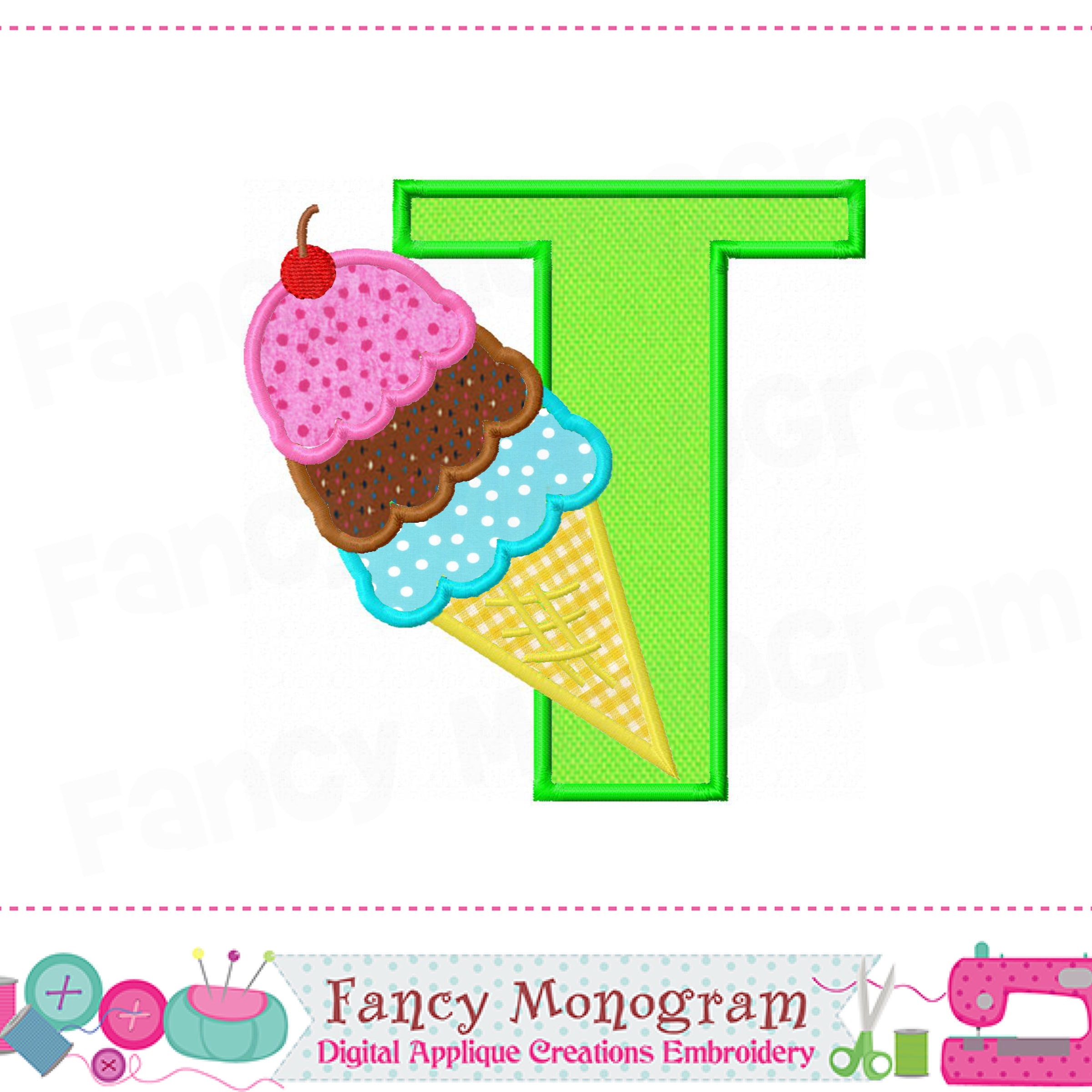 Ice Cream Cone Letters at Zane Stirling blog