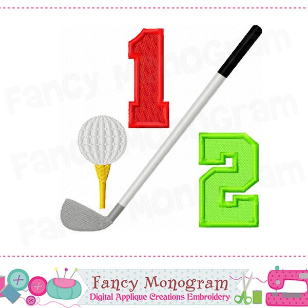Number One Applique - Etsy