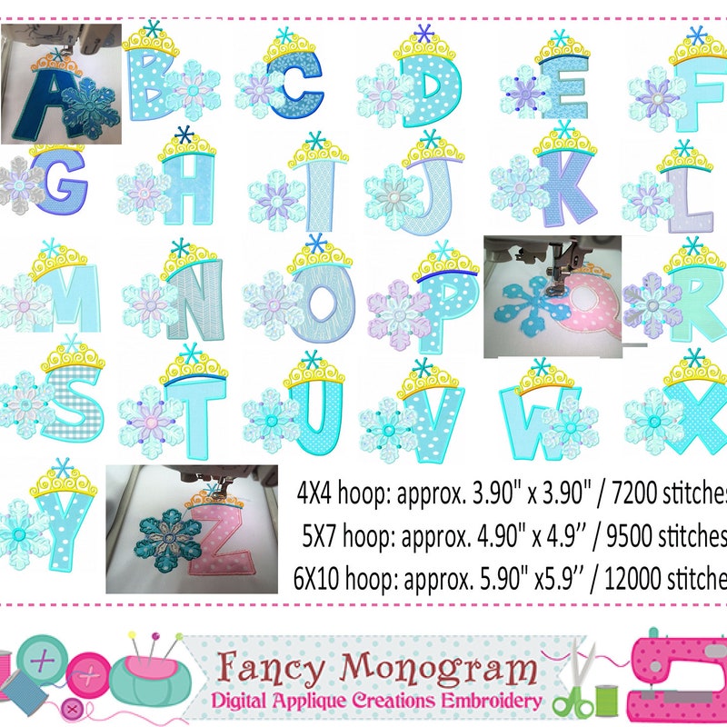 Frozen Alphabet - Etsy