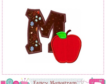 Letter M Applique - Etsy