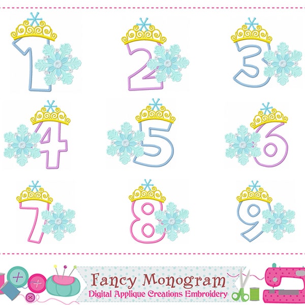 Frozen Embroidery - Etsy