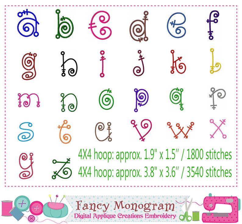 Arab Lowercase Alphabet Embroidery 26 Lowercase Embroidery - Etsy