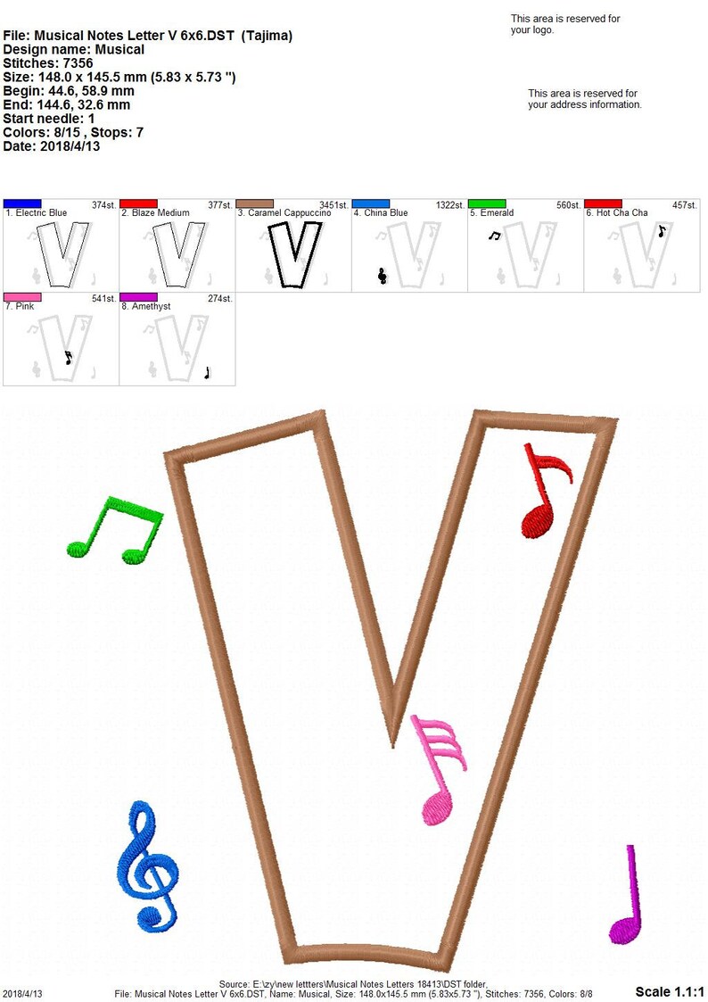 Musical Notes Alphabet Design Band Monograms Applique - Etsy