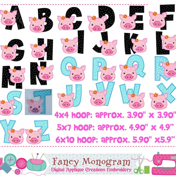 Embroidery Alphabet - Etsy