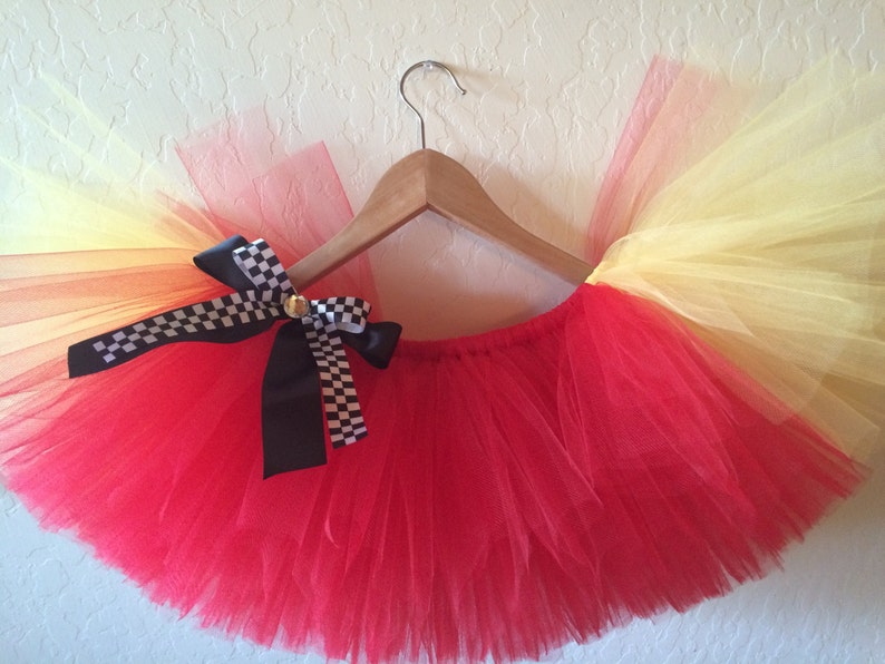 LIGHTNING Mcqueen Tutu Cars Costume Tutu Run Disney Tutu - Etsy