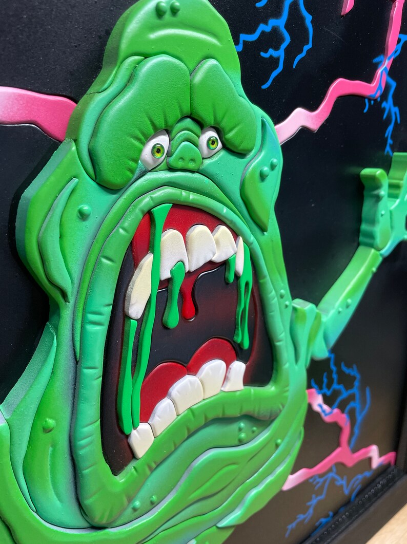 Ghostbusters Slimer Wall Decor - Etsy