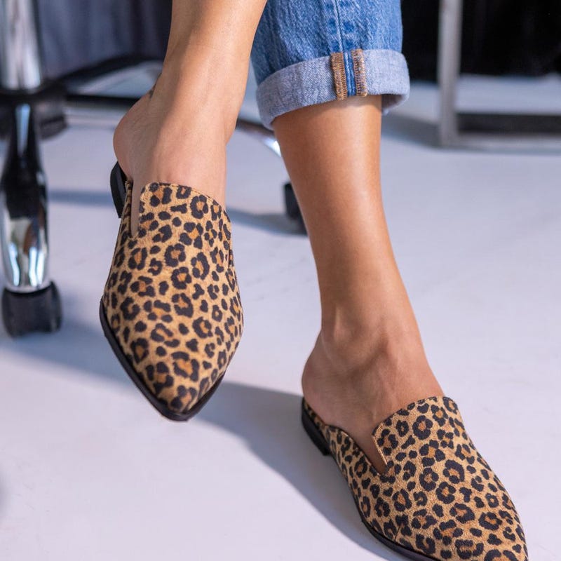 Leopard Print Mules Women - Etsy