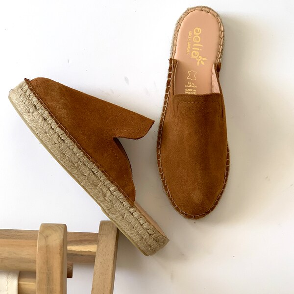 Brown Mules - Etsy