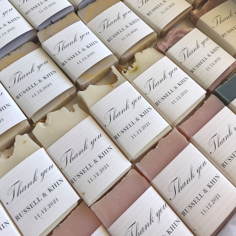 24 Soap Favours for Wedding / Bridal Party / Baby Shower / - Etsy