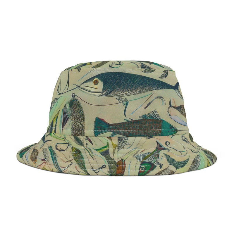Fishing Bucket Hat - Etsy