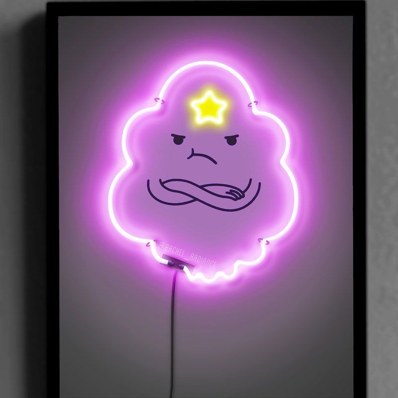 Adventure Time Neon Light - Etsy