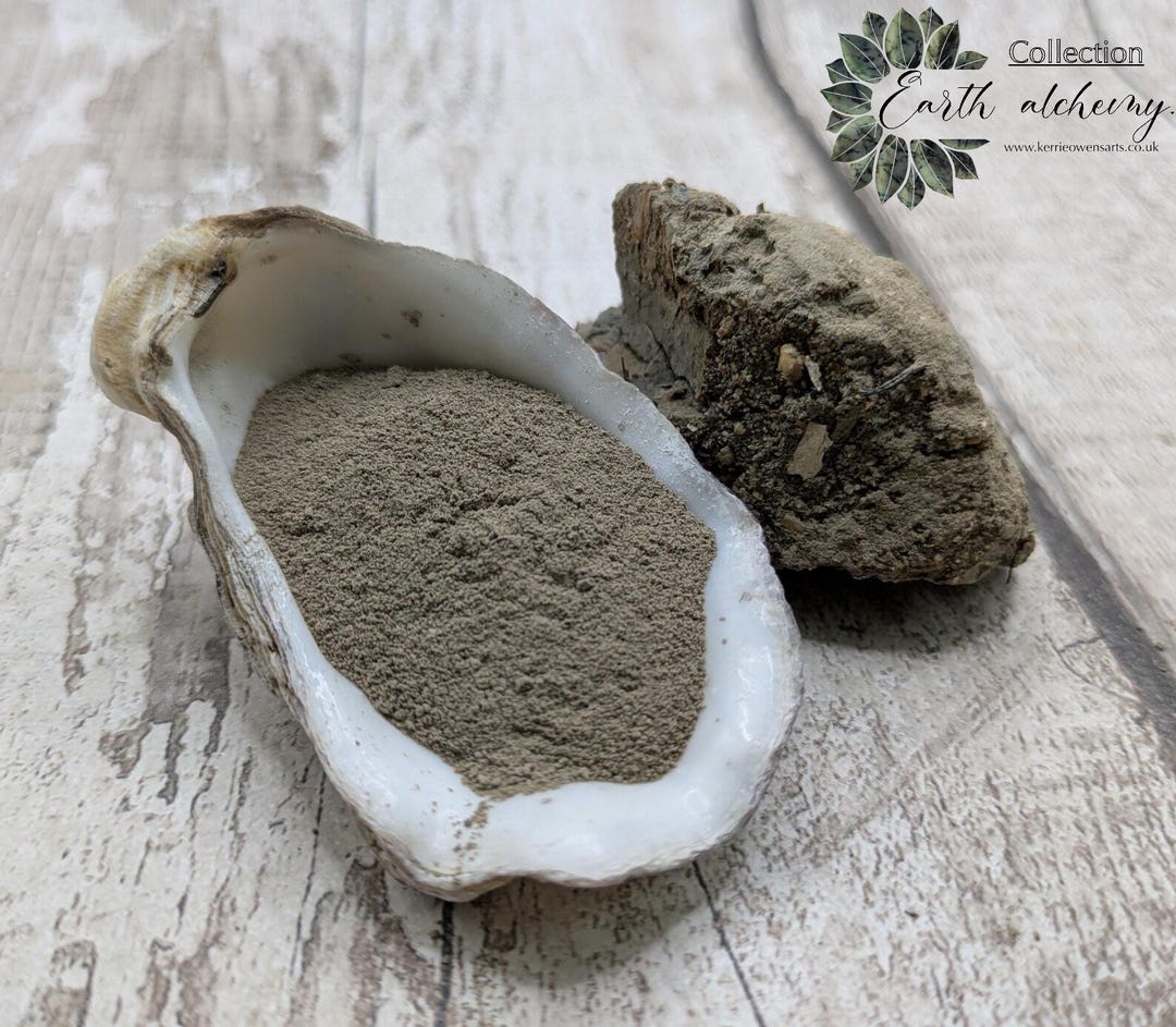 Fine Ground British Clay Powder – Sun & Air Dried Thames Estuary Earth ...