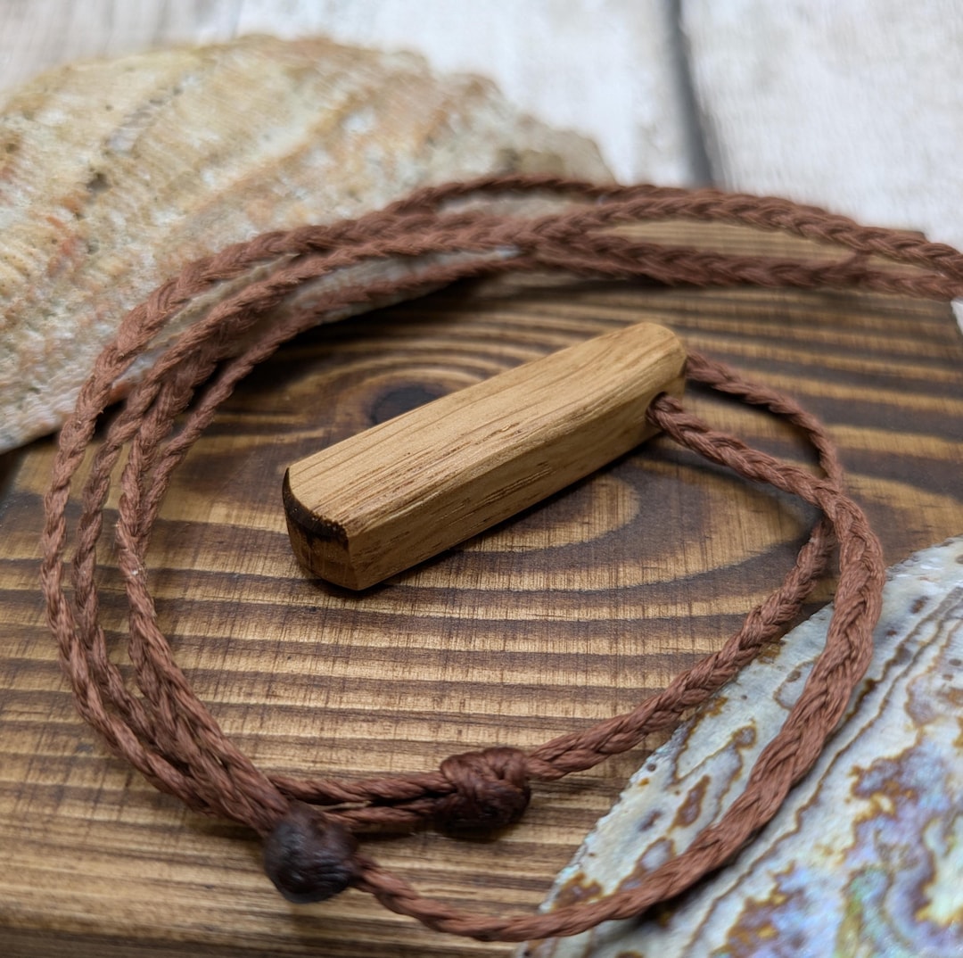 Oak Wood Roimata Tear Drop Pendant. - Etsy