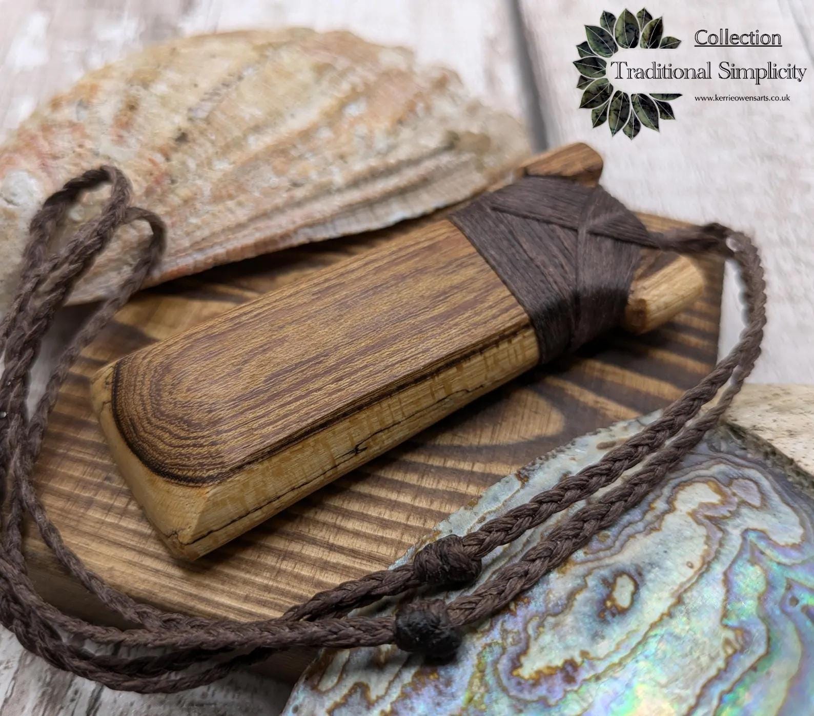 Spalted Laburnum Wood Pendant Chisel Carved Hei Toki Adze. - Etsy