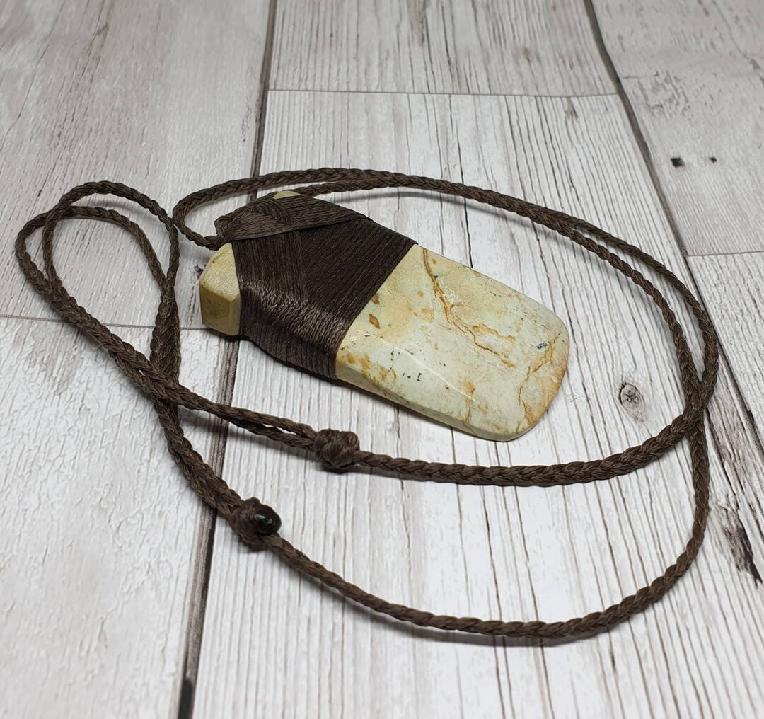 Pounamu Greenstone With Oxidized Pattern Toki Pendant. - Etsy