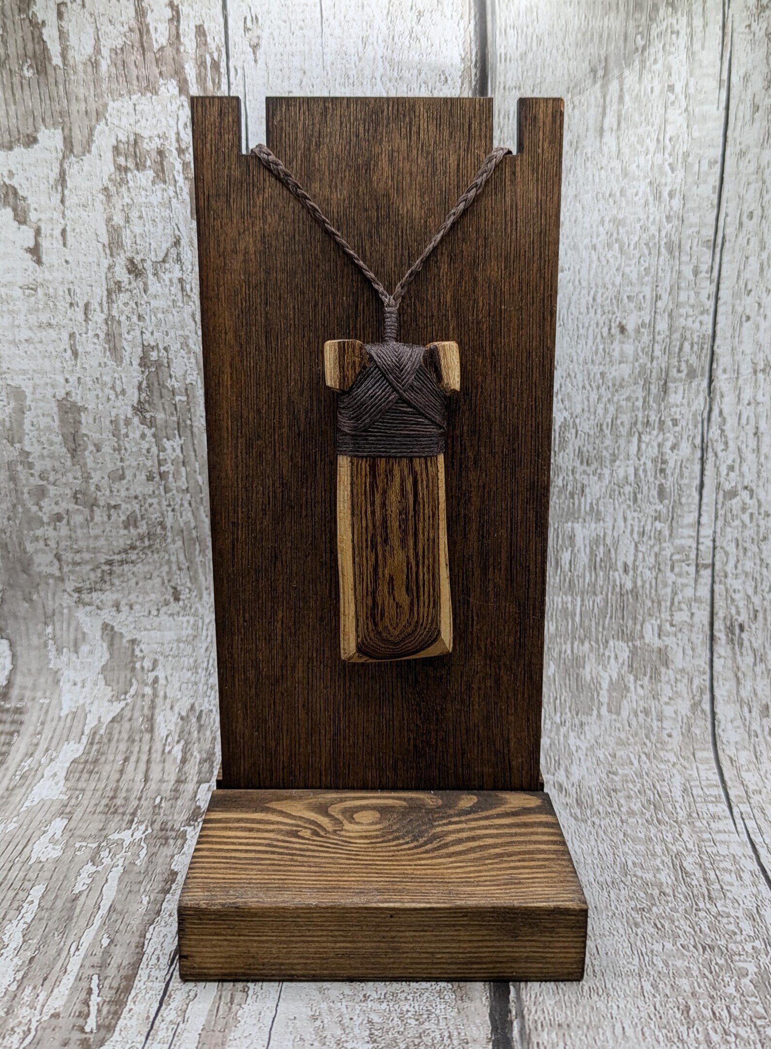Spalted Laburnum Wood Pendant Chisel Carved Hei Toki Adze. - Etsy