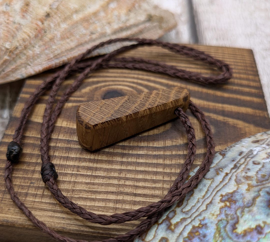 Oak Wood Roimata Tear Drop Pendant. - Etsy