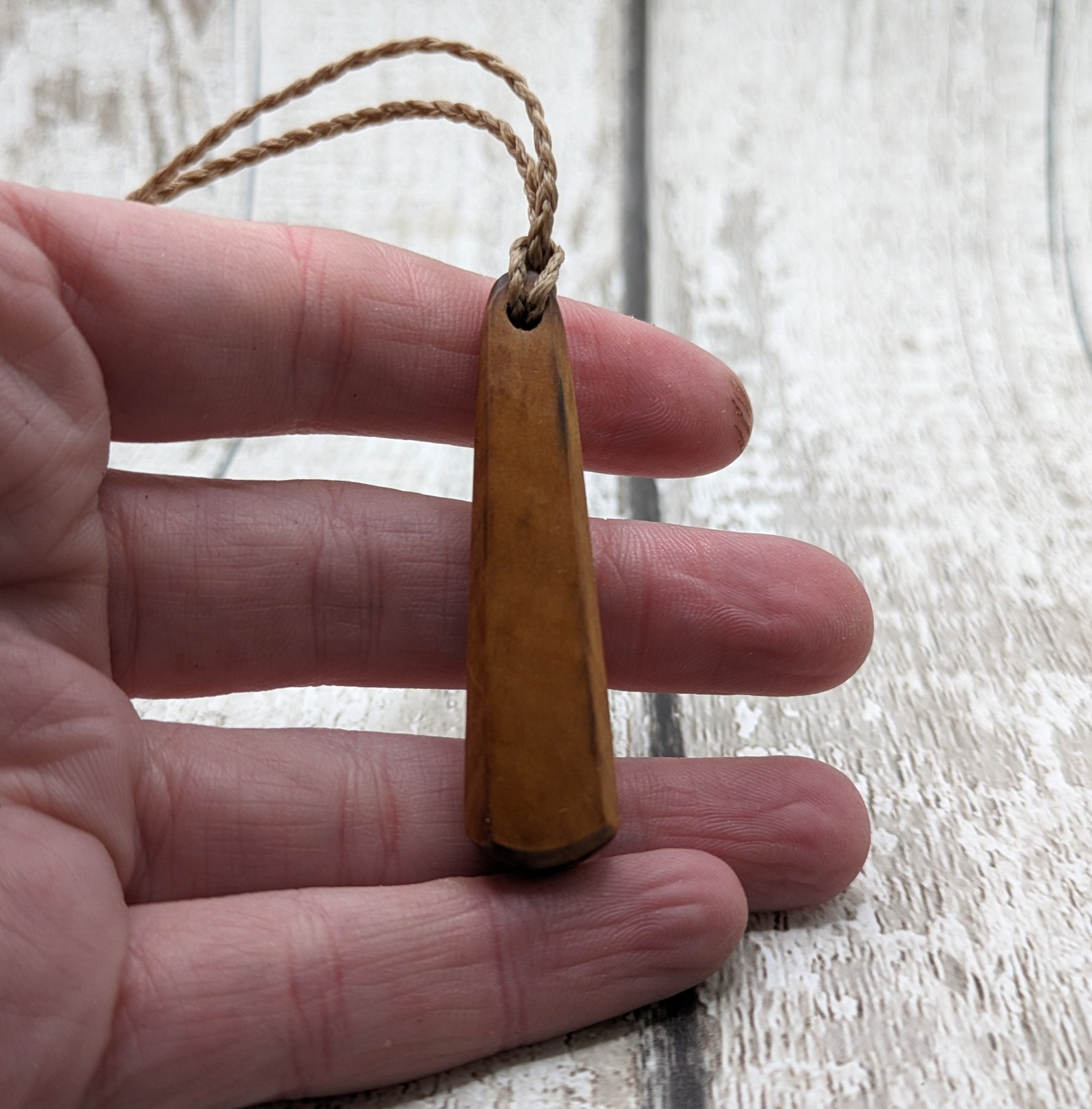 New Zealand Rimu Wood Roimata Pendant. - Etsy