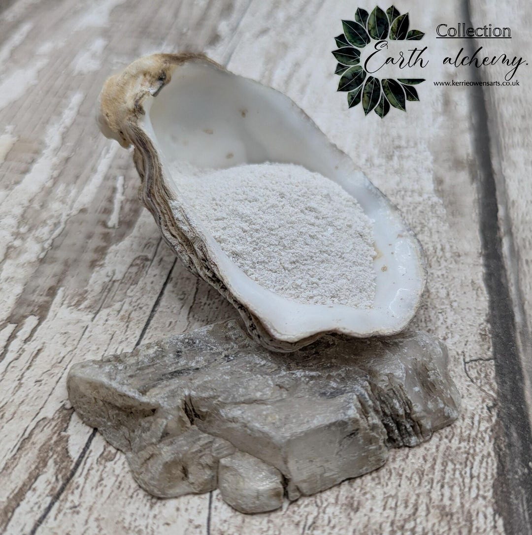 Unrefined Powdered Sheppy Selenite. for Spell Works, Rituals and Craft ...
