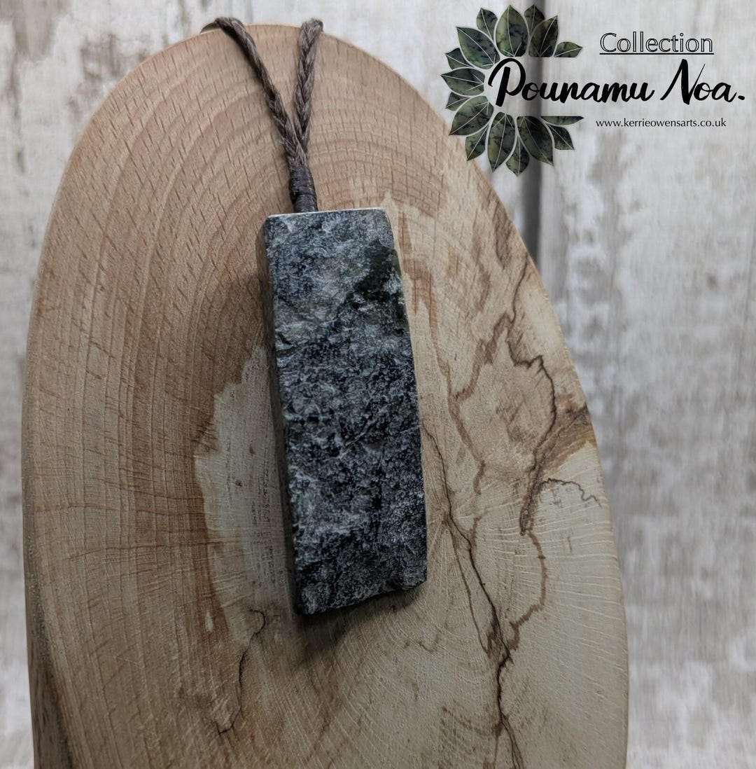 New Zealand Pounamu Jade Stone Pendant – Statement Cultural Māori ...