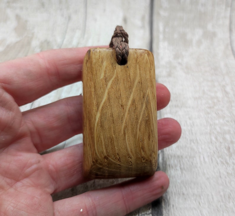 Oak Wood Hei Toki Adze Inspired Pendant. - Etsy