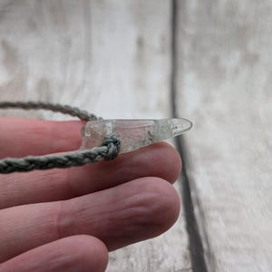Rutilated Angel Hair Quartz Point Bracelet. - Etsy