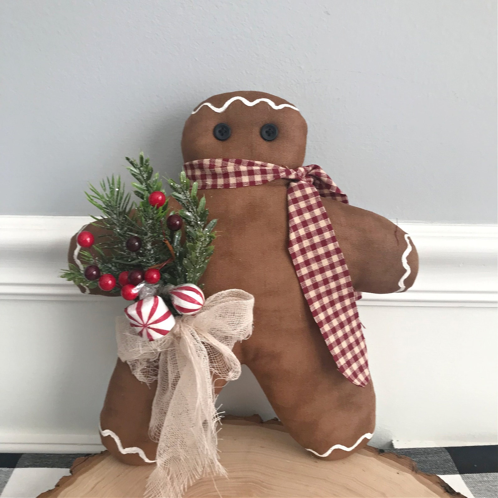 Gingerbread Man Primitive Gingerbread Man Gingerbread Man - Etsy