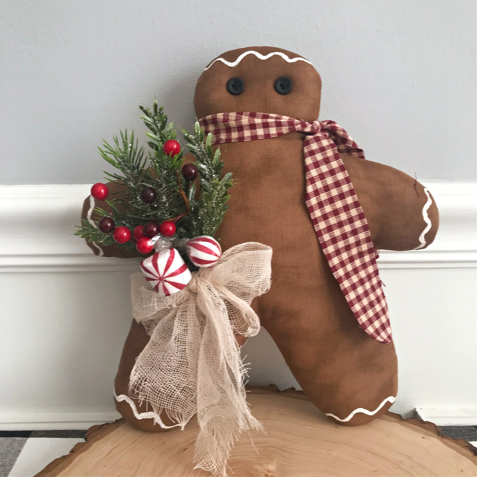 Gingerbread Man Primitive Gingerbread Man Gingerbread Man - Etsy