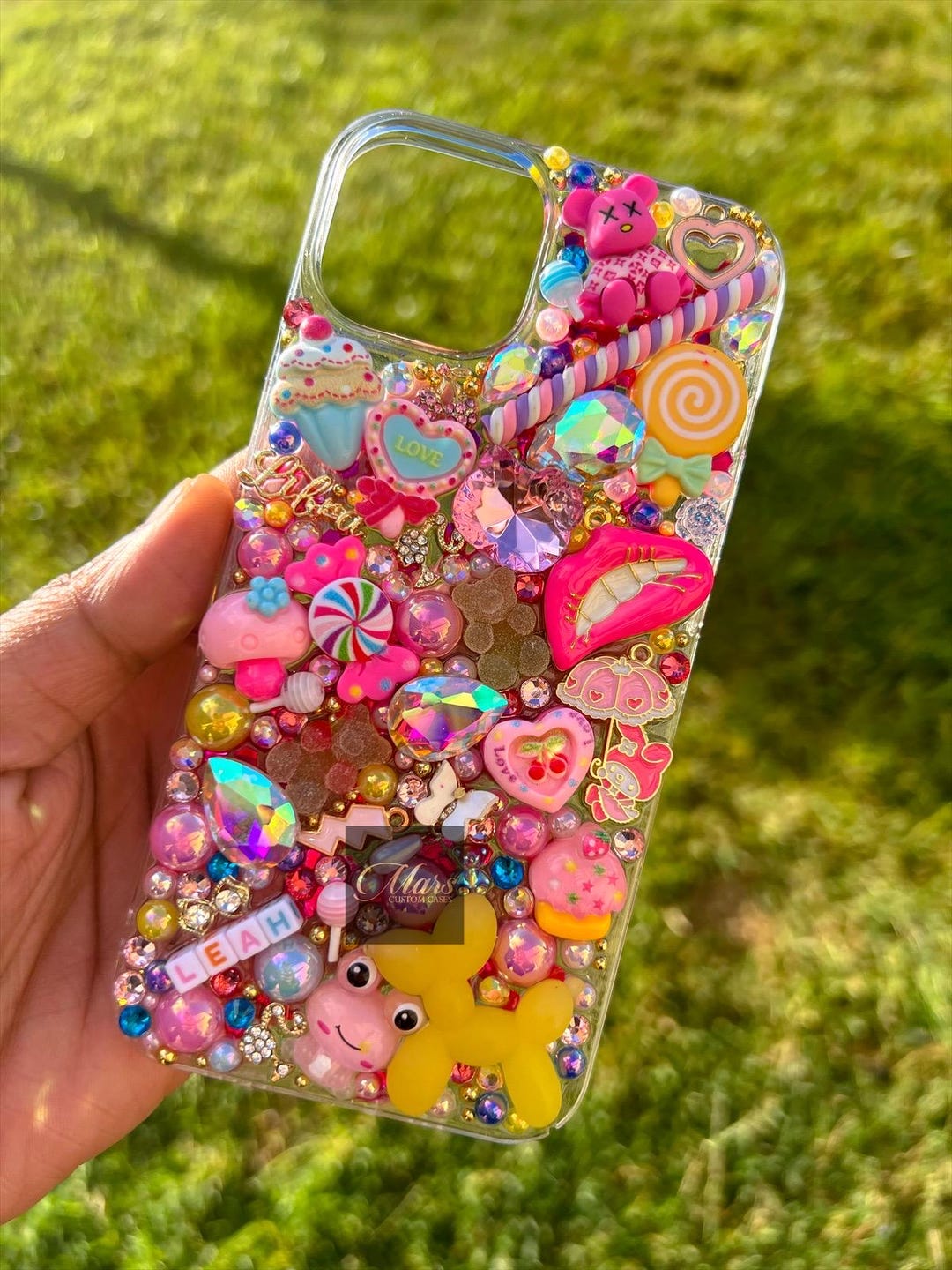 Custom iPhone Junk Case, Personalized Charm Case, Kawaii Charms, Trendy ...