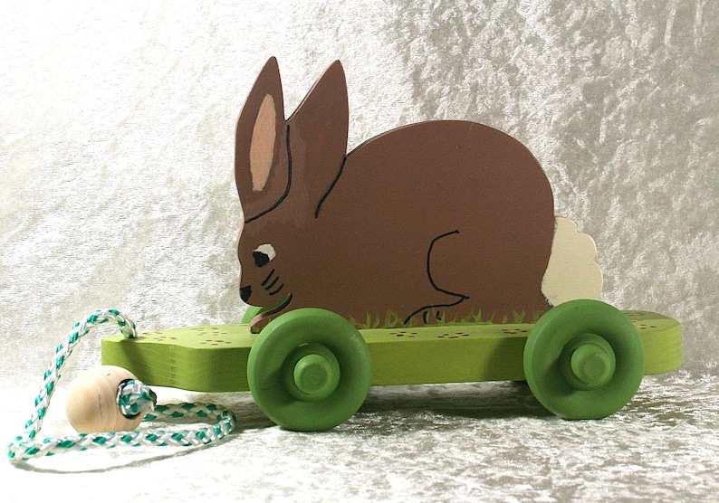 Farm Animal Pull Toys - Etsy