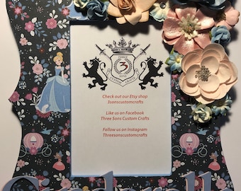 Cinderella frame | Etsy