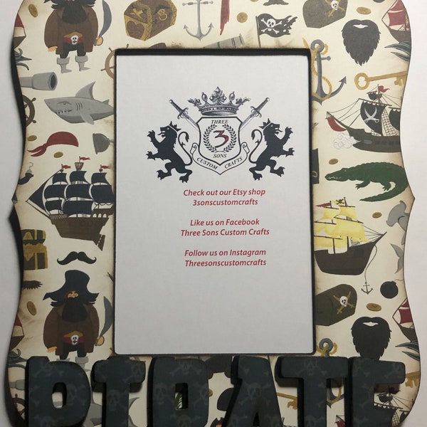 Pirate Frame - Etsy