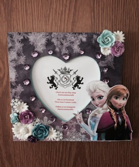 Custom Elsa and Anna Frozen Frame | Etsy