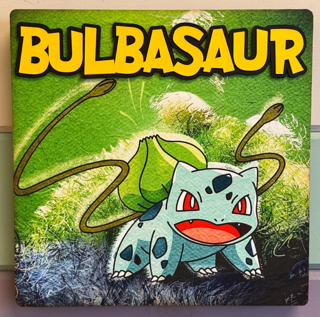 Assorted Pokemon Inspired Plaques - Etsy