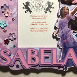 Isabela Encanto Inspired Frame - Etsy